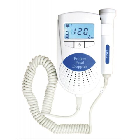Doppler with digital display of the fetal pulse, 1 probe 2MHz ...